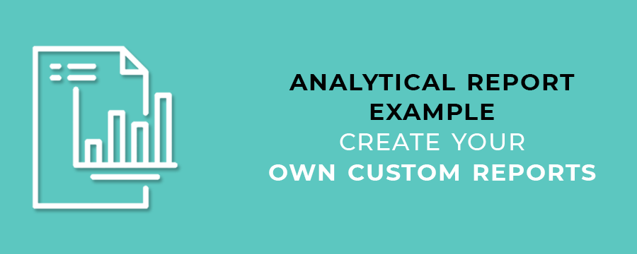 Analytical Report Example Create Your Own Custom Reports